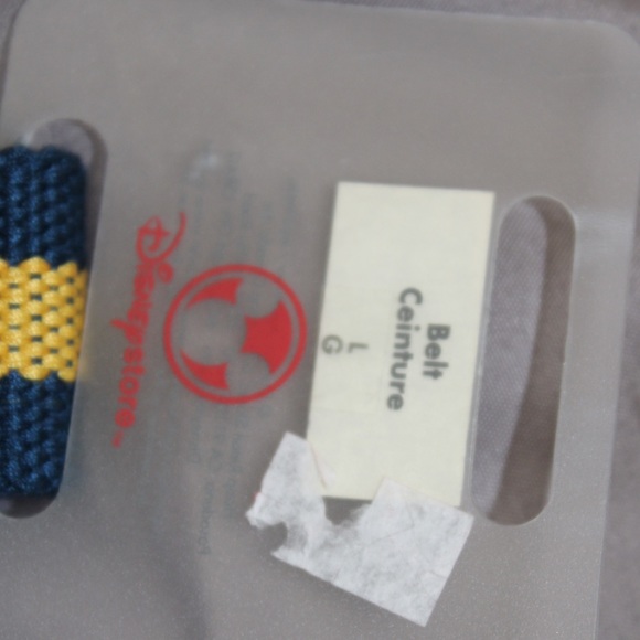 Disney | Accessories | Disney Power Rangers Blue And Yellow Boys Belt ...